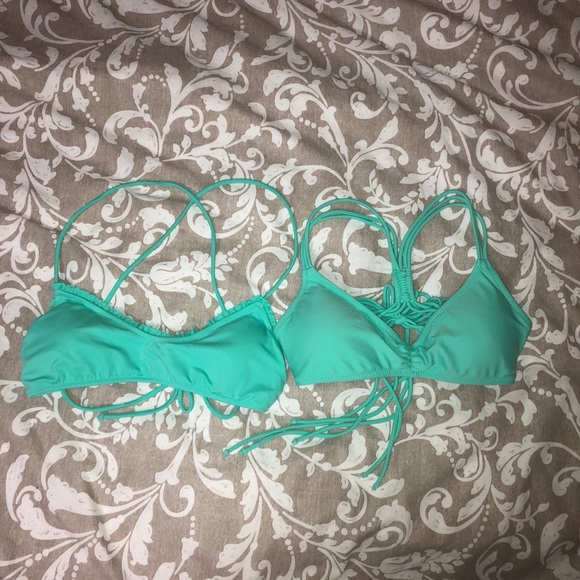 Victorias Secret Swim Bikini Tops Only 1 Total Poshmark